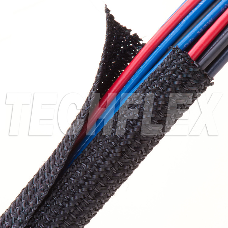 Techflex Flexo F6 Flame Retardant flexible semi-rigid split sleeving